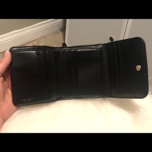 Coach | Bags | Coach Small Leather Trifold Flower Wallet | Poshmark